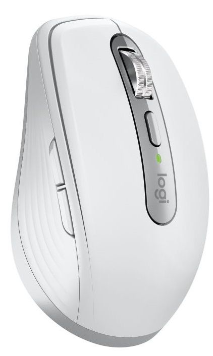 Мишка Logitech - MX Anywhere 3S for Mac, оптична, безжична, Pale Grey ...