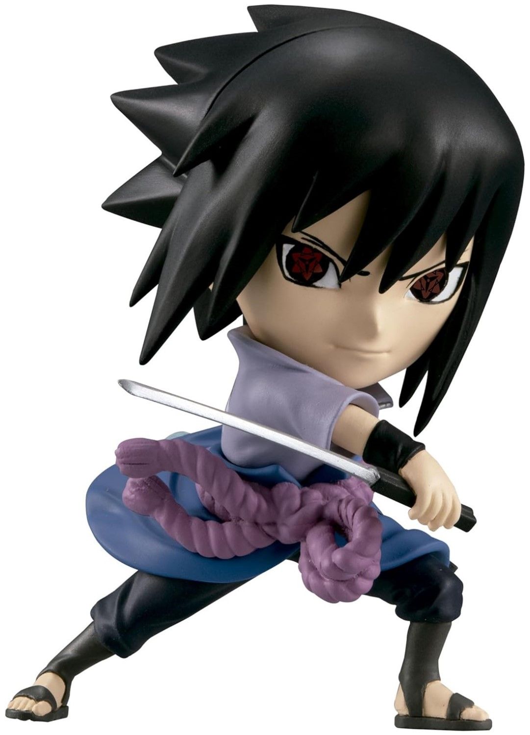 Мини фигура Bandai Animation: Naruto Shippuden - Sasuke Uchiha (Chibi Masters), 8 cm | Ozone.bg