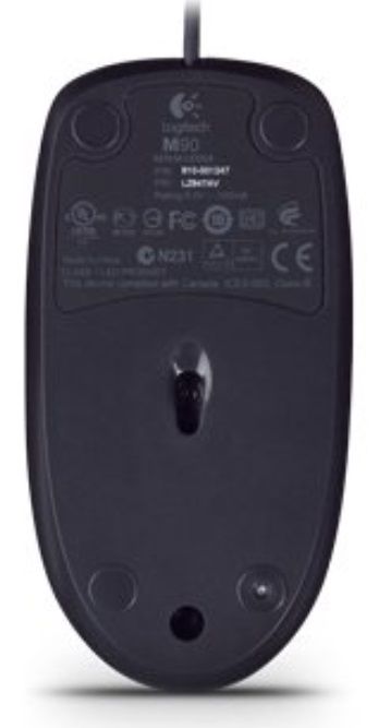 Мишка Logitech - M90, оптична, сива | Ozone.bg