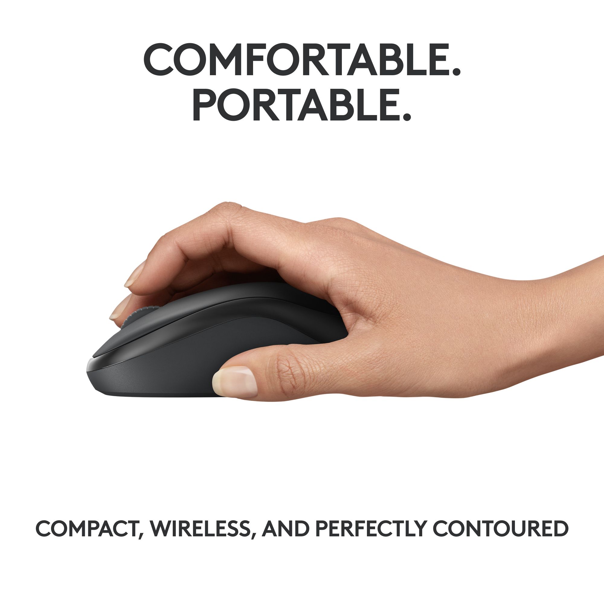 Мишкa Logitech - M240 Silent BT, оптична, безжична, Graphite | Ozone.bg