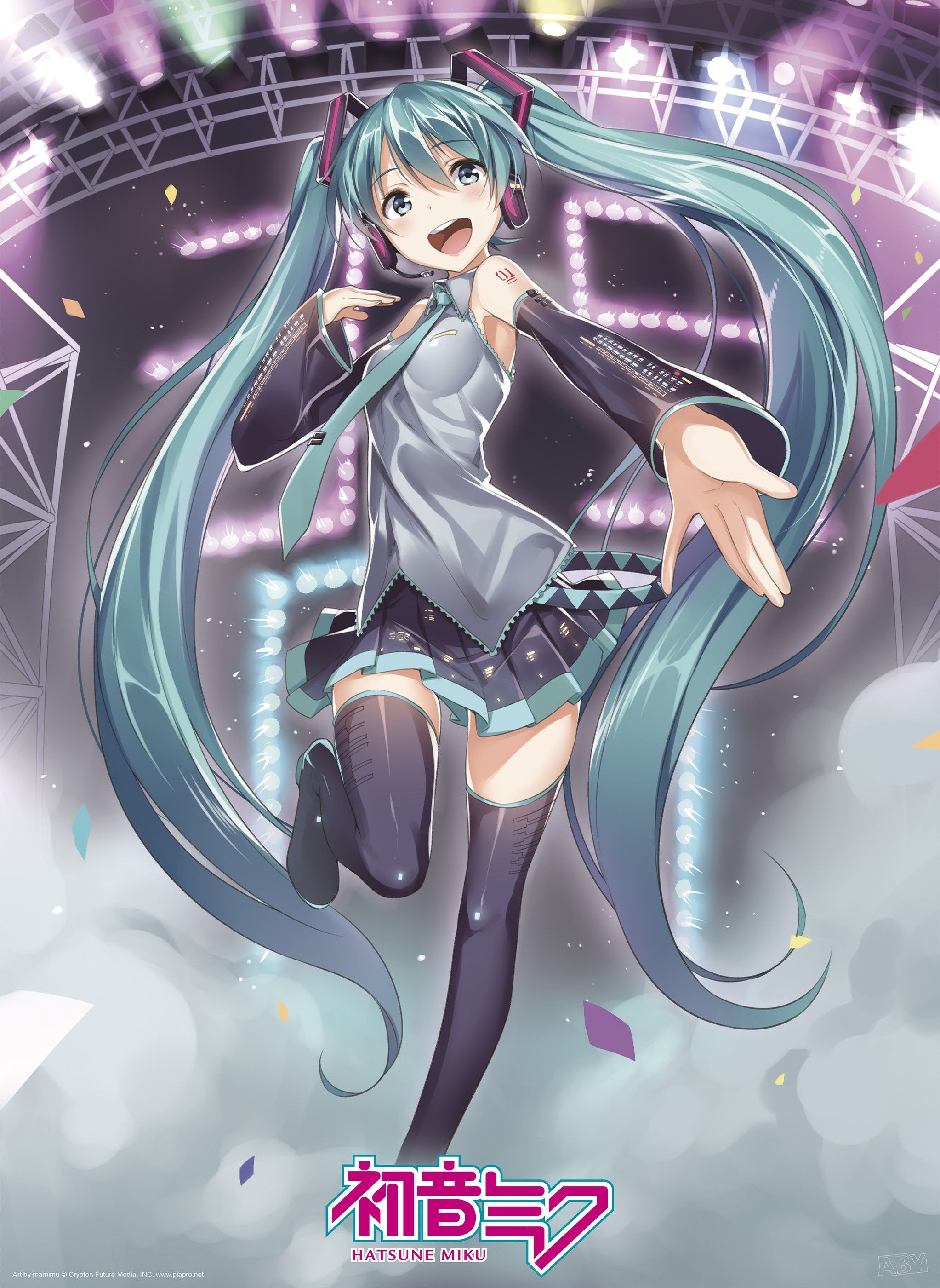 Мини плакат GB eye Animation: Hatsune Miku - Miku Stage | Ozone.bg