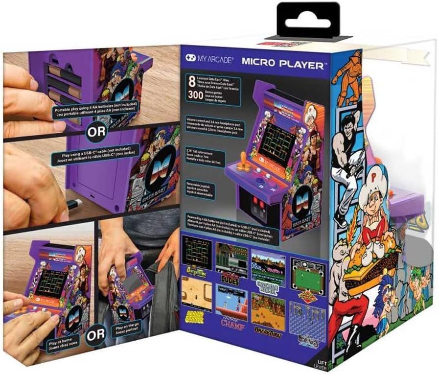 Мини ретро конзола My Arcade - Data East 300+ Micro Player | Ozone.bg