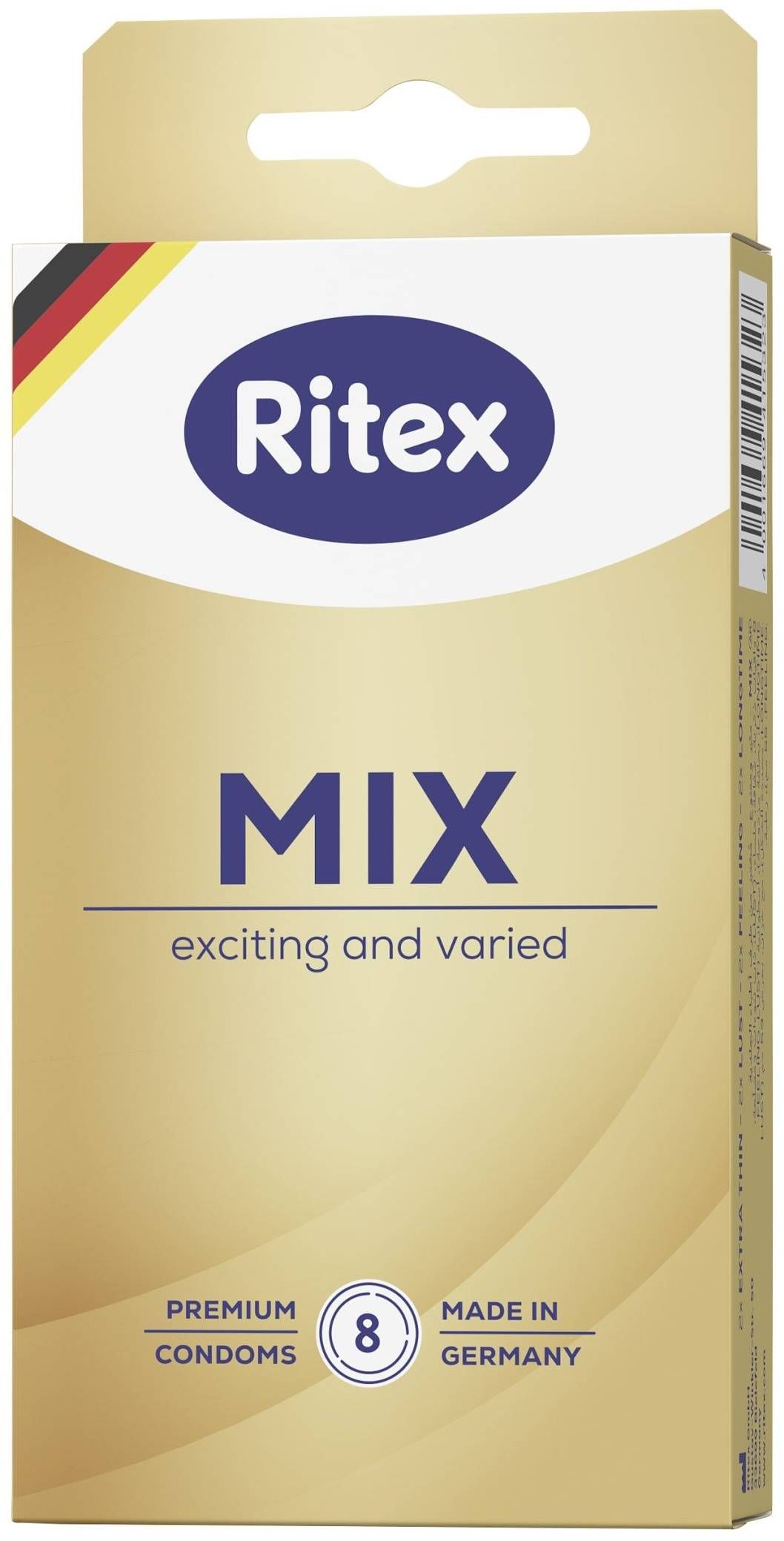 Mix Презервативи, 8 броя, Ritex | Ozone.bg