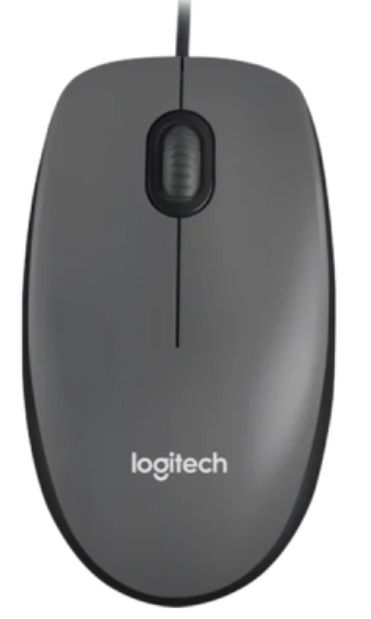 Мишка Logitech - M100, оптична, черна | Ozone.bg