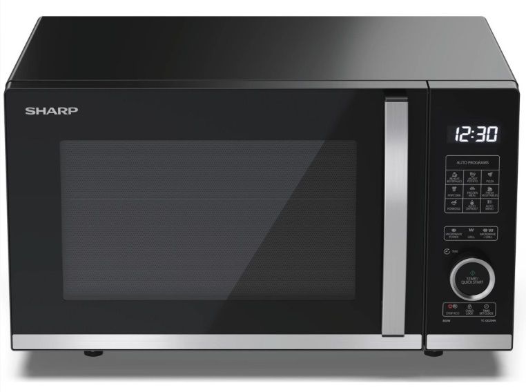 Микровълновa печка Sharp - QG204AE-B, 800W, 20 l, черен | Ozone.bg