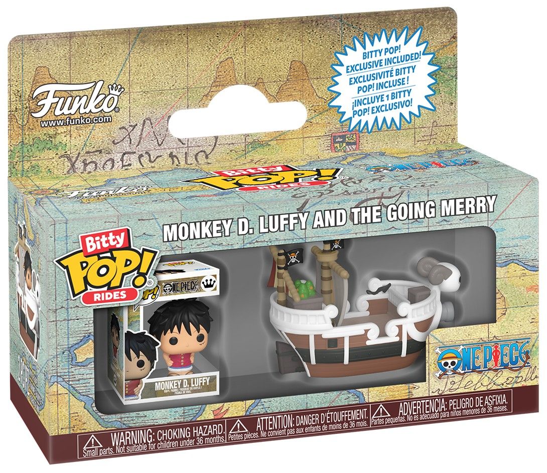 Мини фигура Funko Bitty POP! Rides: One Piece - Monkey D. Luffy and The ...