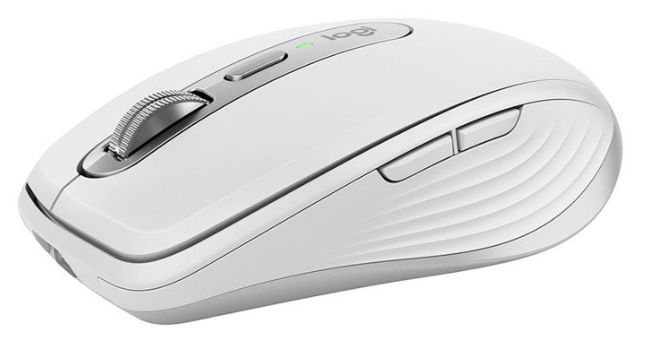 Мишка Logitech - MX Anywhere 3S, оптична, безжична, Pale grey | Ozone.bg