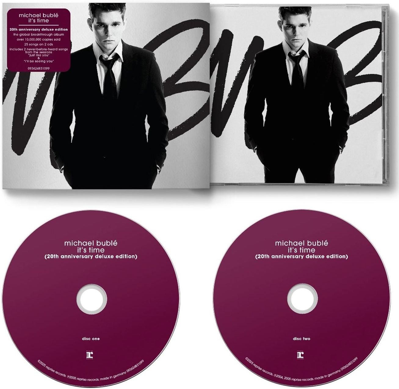 Michael Buble - It's Time, 20th Anniversary Deluxe Edition (2 CD ...