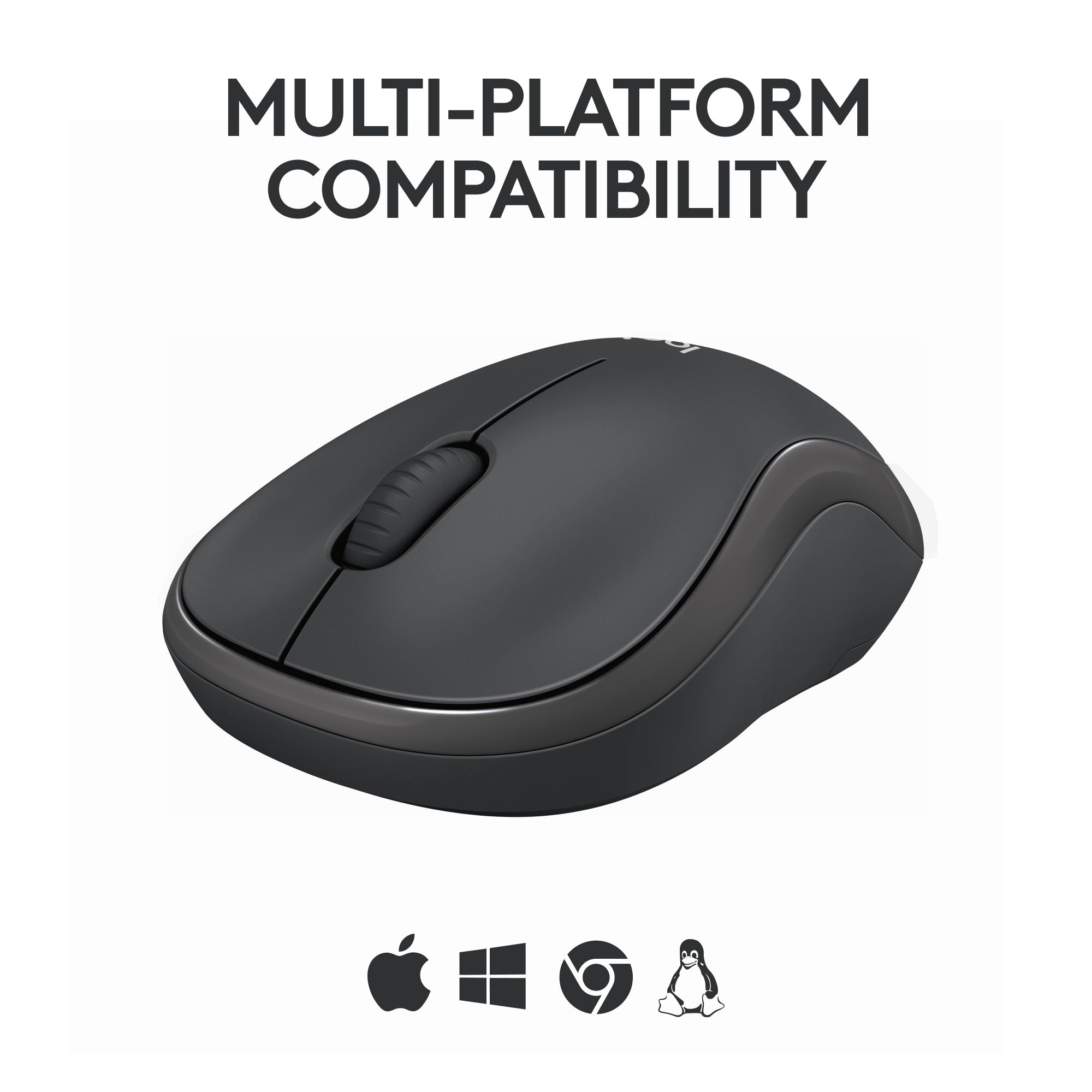 Мишкa Logitech - M240 Silent BT, оптична, безжична, Graphite | Ozone.bg
