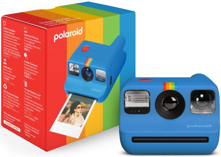 Моментален фотоапарат Polaroid - Go Generation 2, Blue | Ozone.bg