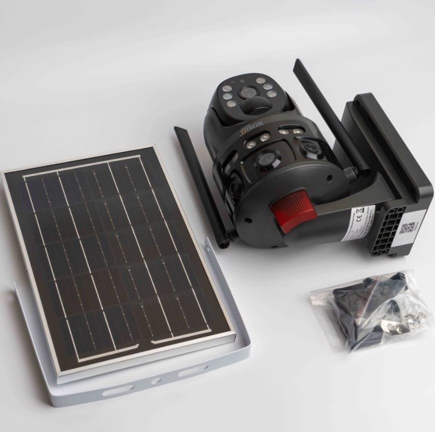 Модул двойна външна смарт камера със соларен панел Technaxx - TX-329 4G | Ozone.bg