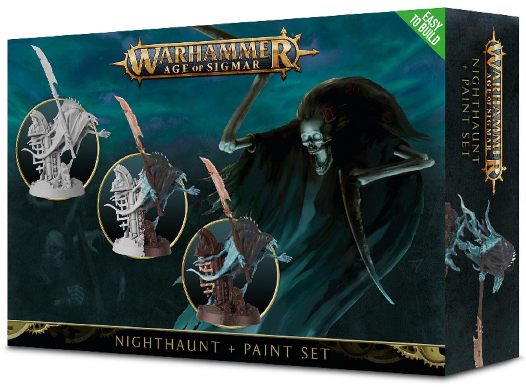 Модел Games Workshop Warhammer Age of Sigmar: Nighthaunt + Paint Set ...