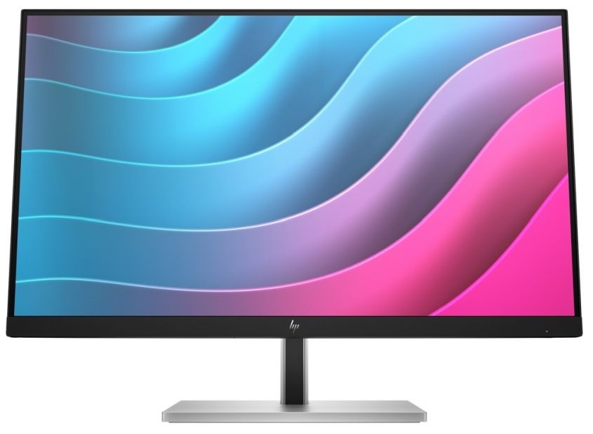 Монитор HP - E24 G5, 23.8'', FHD, IPS, Anti-Glare, черен ТОП цена ...