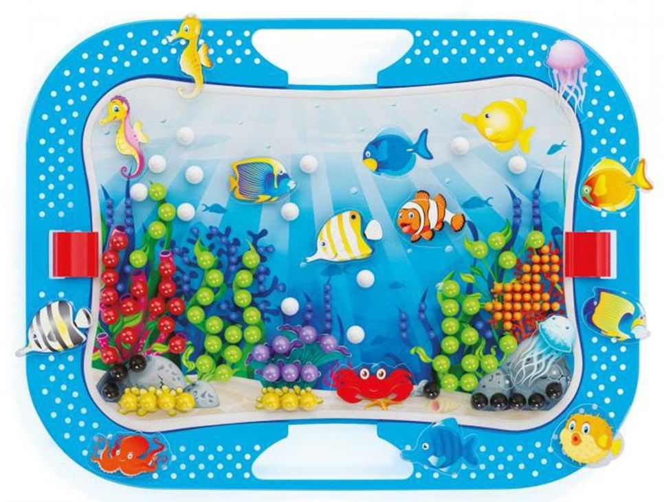 Мозайка Quercetti - Ocean Fun Fish and Pegs, 316 части | Отлична цена ...