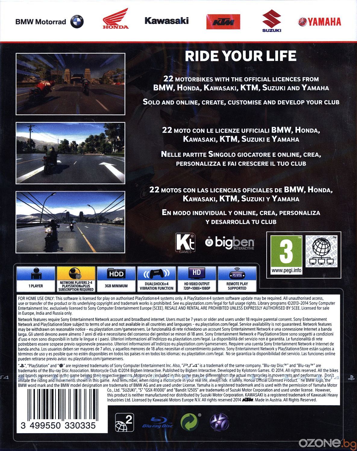 Motorcycle Club (PS4) | Ozone.bg