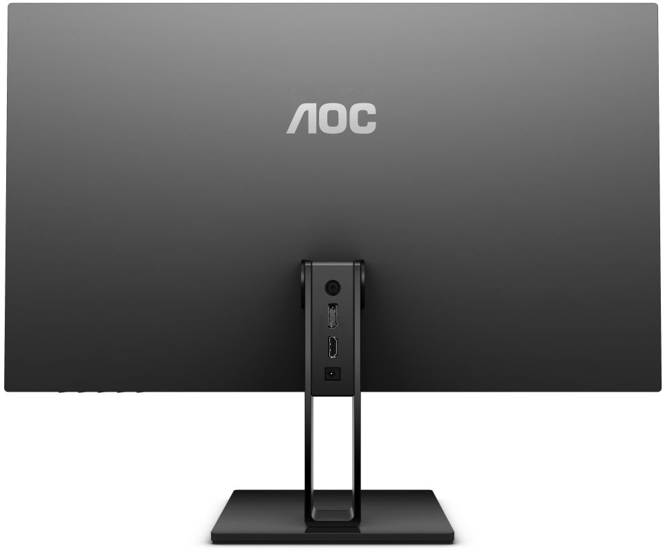 Монитор AOC - 27V2Q, 27", FHD, WLED IPS, Anti-Glare, черен ТОП цена ...