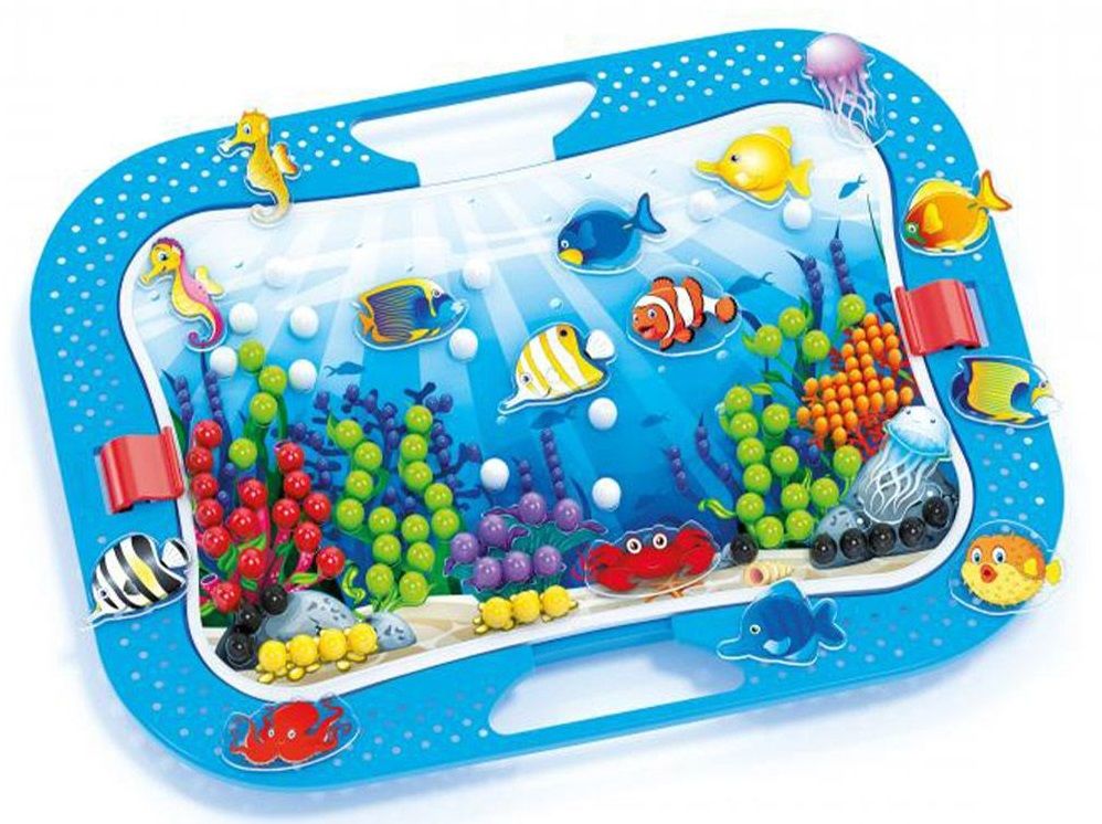 Мозайка Quercetti - Ocean Fun Fish and Pegs, 316 части | Отлична цена ...