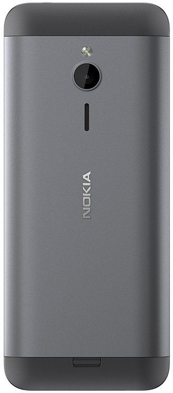 Мобилен телефон Nokia - 230 DS RM-1172, 2.8", 16MB, тъмносив | Ozone.bg