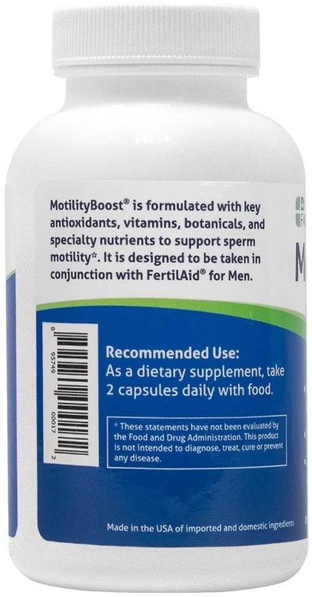 Motility Boost, 60 капсули, Fairhaven Health | Ozone.bg