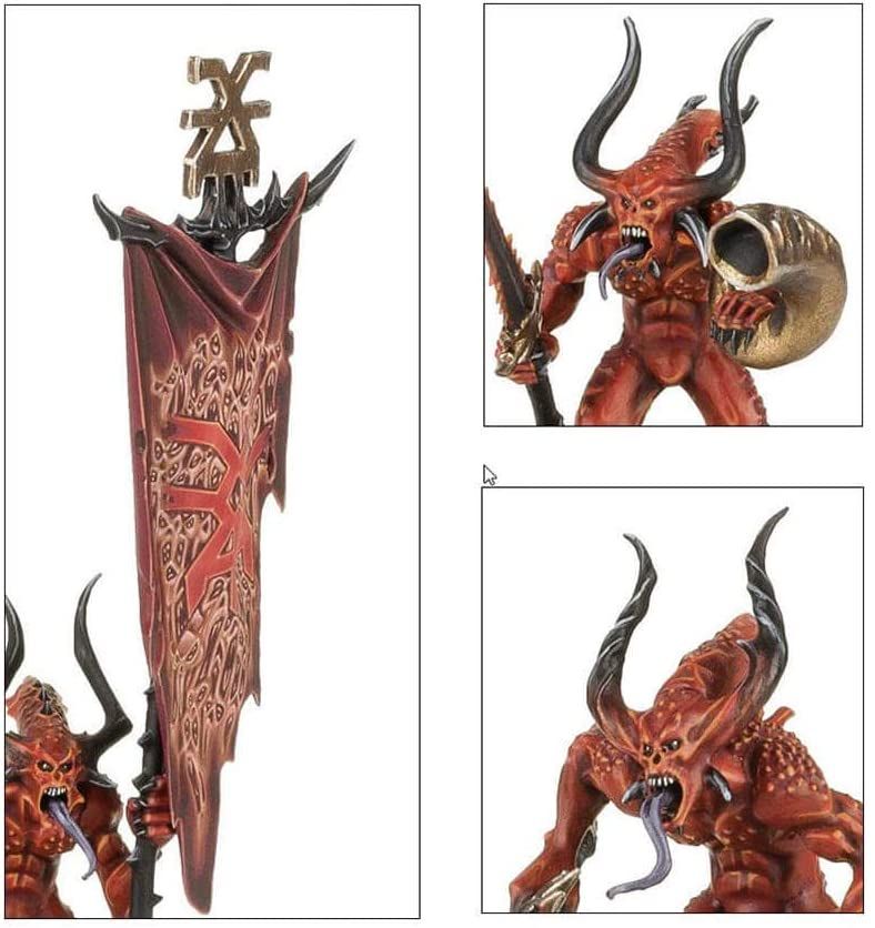 Модел Games Workshop Warhammer 40K: Daemons Of Khorne Bloodletters ...