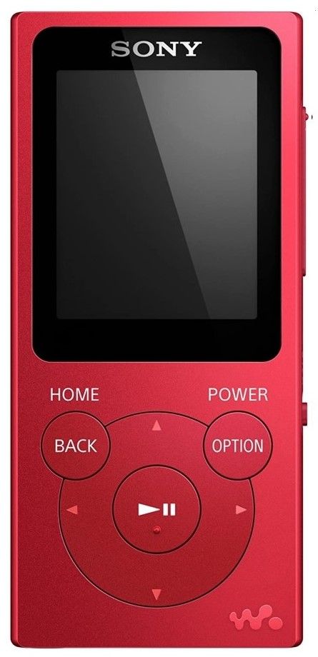 MP4 плейър Sony - NW-E394 Walkman, червен | Ozone.bg