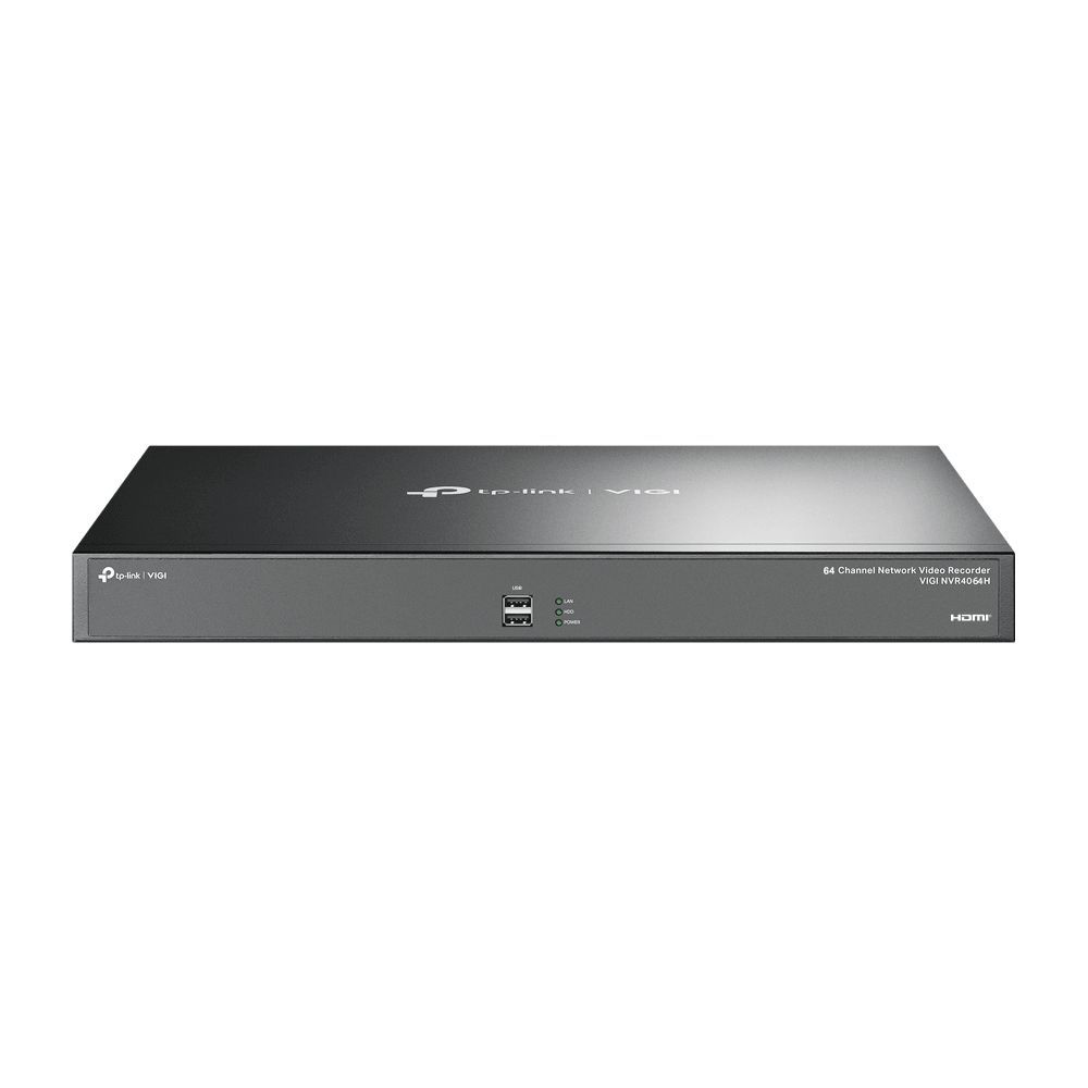 Мрежов видеорекордер TP-Link - VIGI NVR4064H, 64-канален, черен | Ozone.bg