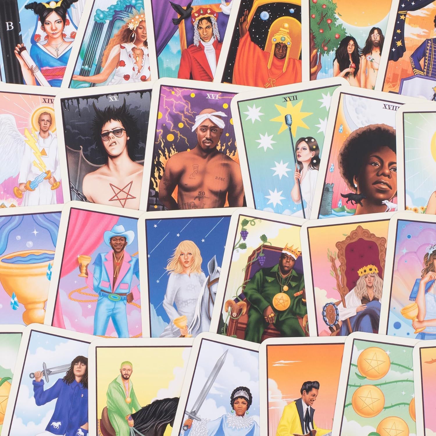 Music Tarot (78-Card Deck and Booklet) | Даяна Макмеън Колис | Цена ...