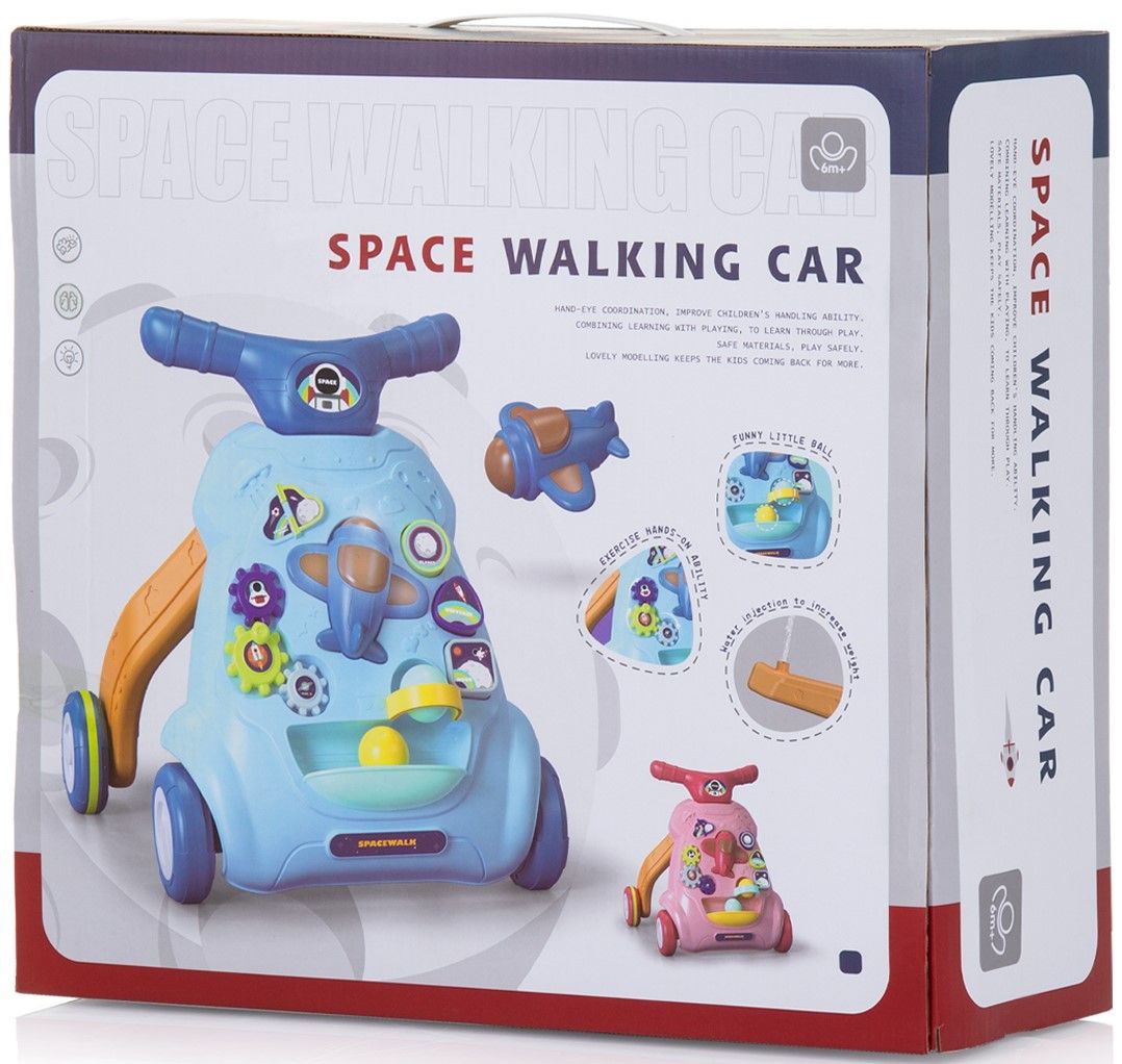 Музикална играчка на колела Chipolino - Самолетче, синьо | Добра цена ...