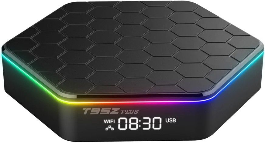 Мултимедиен плейър Xmart - T95Z, 6K HD, 4 GB/32 GB, Android 12, черен ...