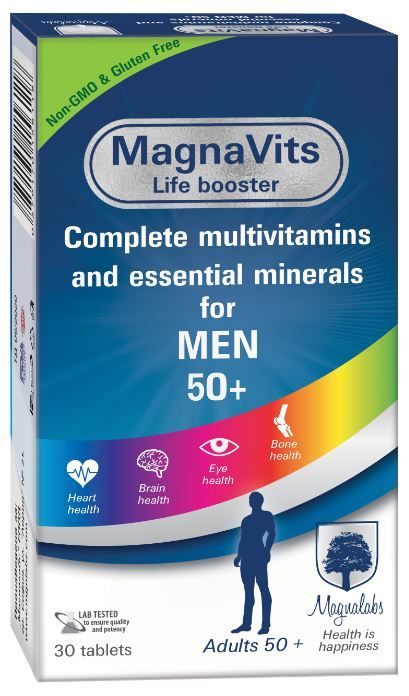 MagnaVits за мъже 50+, 30 таблетки, Magnalabs | Ozone.bg