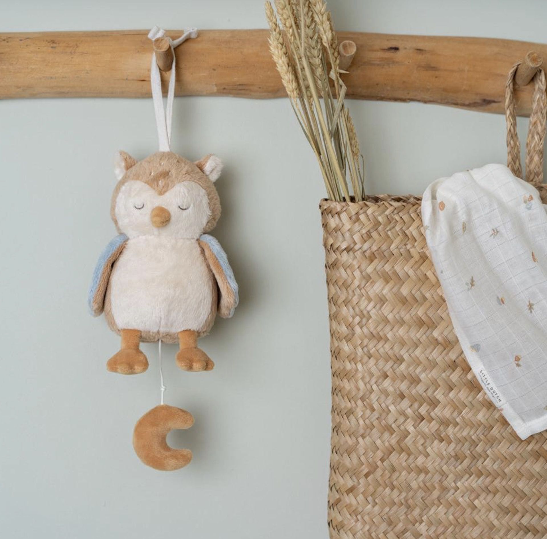 Музикална играчка Little Dutch Forest Friends - Бухал | Добра цена | Ozone.bg