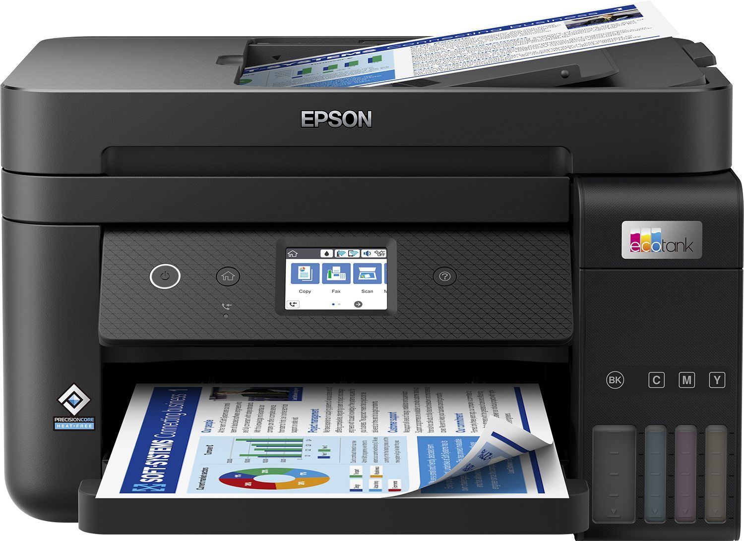 Мултифункционалнo устройствo Epson - EcoTank L6290, черно | Ozone.bg