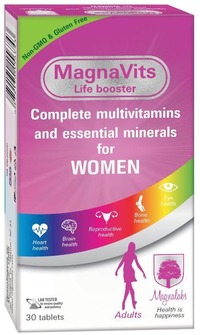 MagnaVits за жени, 30 таблетки, Magnalabs | Ozone.bg