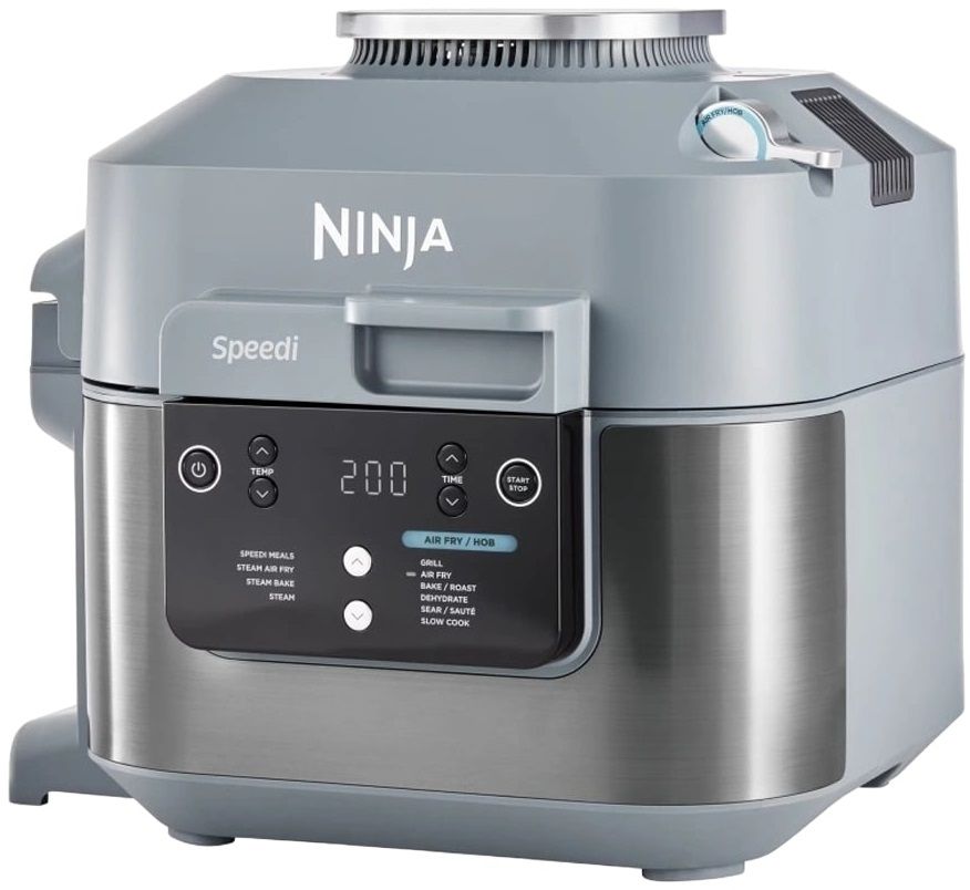 Мултикукър Ninja - Pressure Cooker ON400EU, 1760W, 10 програми, сив ...