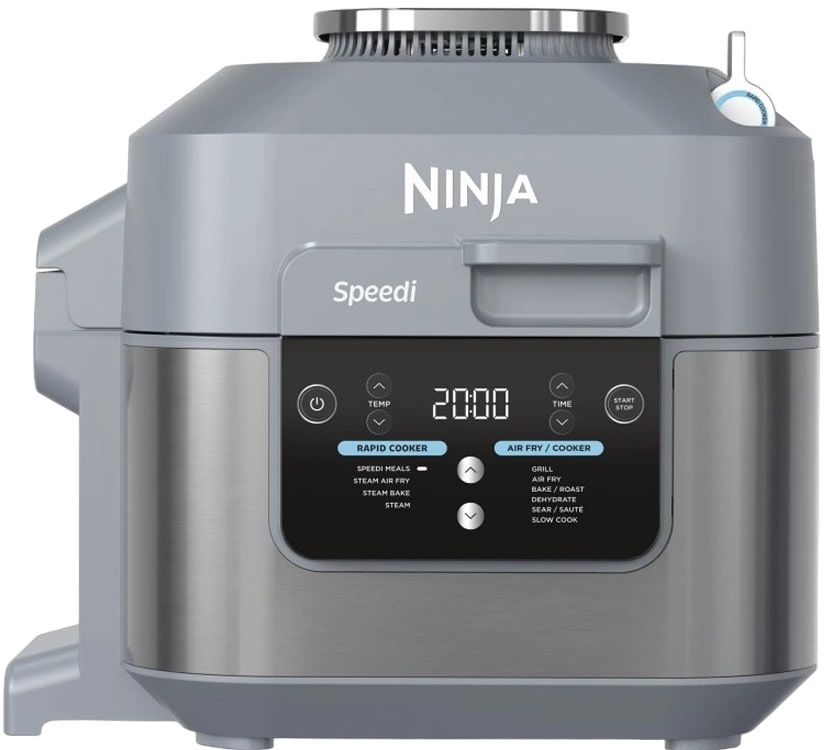 Мултикукър Ninja - Pressure Cooker ON400EU, 1760W, 10 програми, сив ...