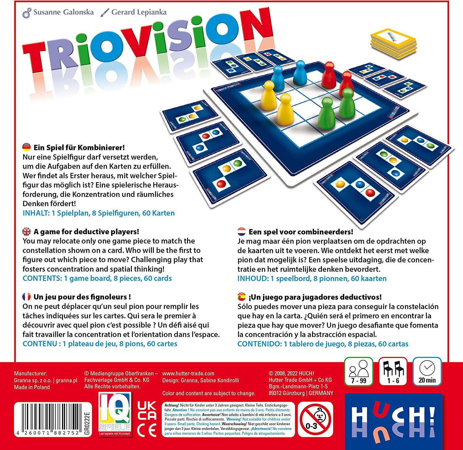 Настолна игра Triovision - семейна | Ozone.bg