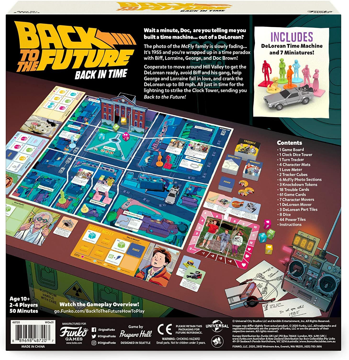 Настолна игра Back to the Future: Back in Time - семейна | Ozone.bg