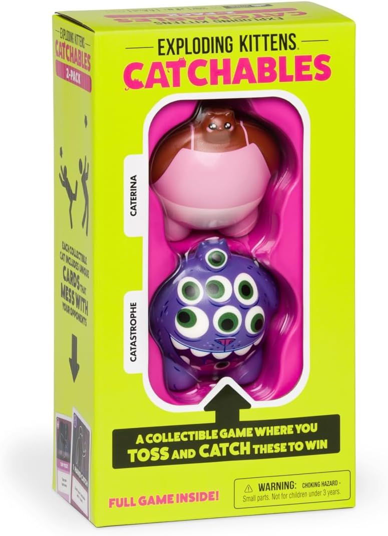 Настолна игра Exploding Kittens: Catchables 2- Pack #3 (Caterina & Catastrophe) - Парти | Ozone.bg