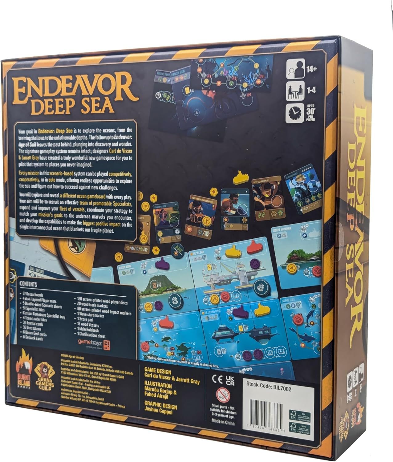 Настолна игра Endeavor Deep Sea - Стратегическа | Ozone.bg