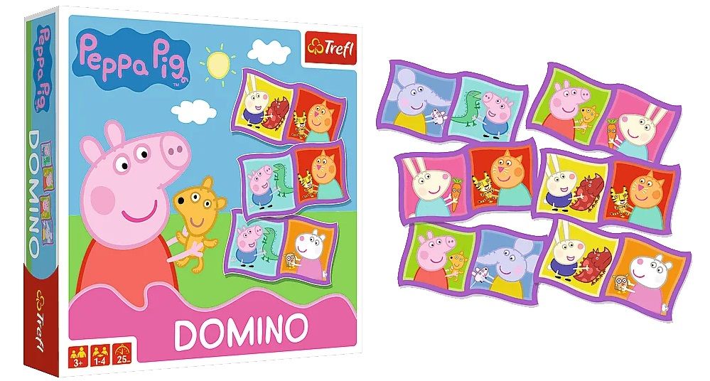 Настолна игра Domino: Peppa Pig - детска | Ozone.bg
