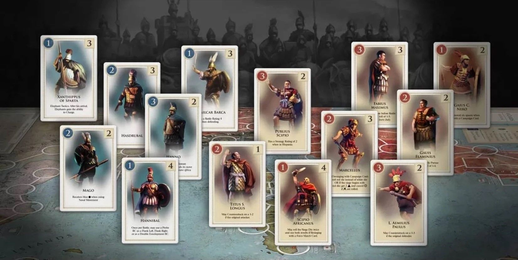 Настолна игра за двама Hannibal & Hamilcar: Rome vs. Carthage ...