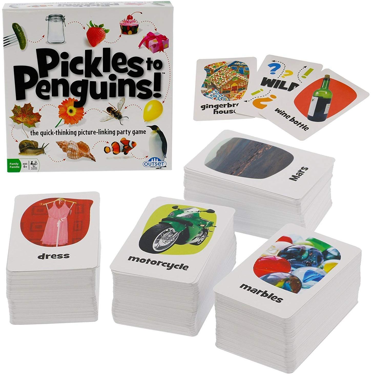 Настолна игра Outset Media - От краставички до пингвини | Ozone.bg