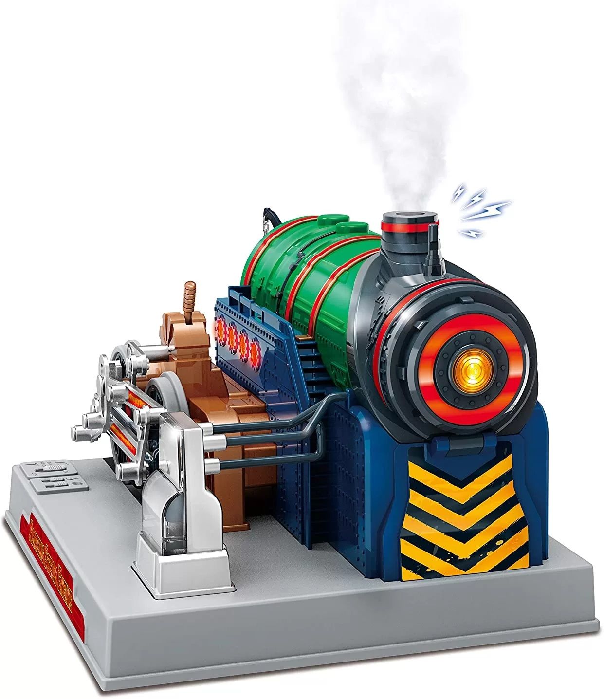 Научен STEM комплект Amazing Toys Stemnex - Двигател на парен локомотив ...