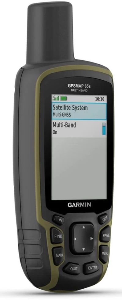 Навигация Garmin - GPSMAP 65s, 2.6'', 16GB, черна/зелена | Ozone.bg