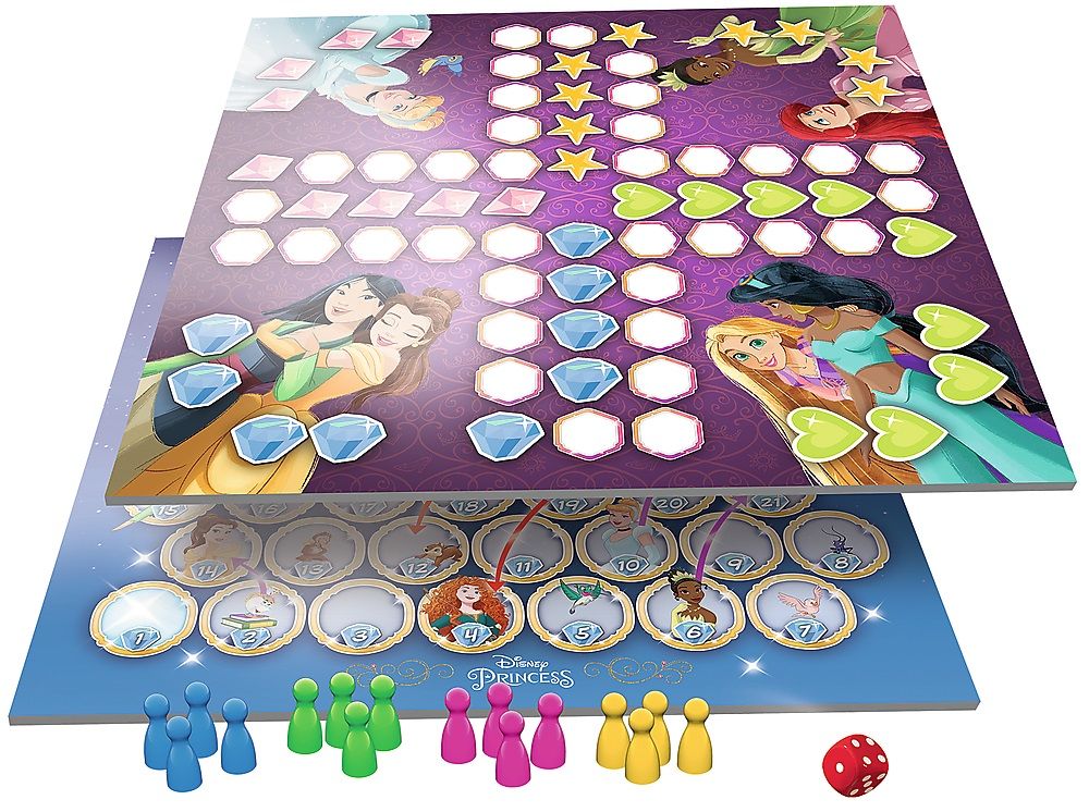 Настолна игра 2 в 1 Disney Princess (Ludo/Snakes and Ladders) - детска ...