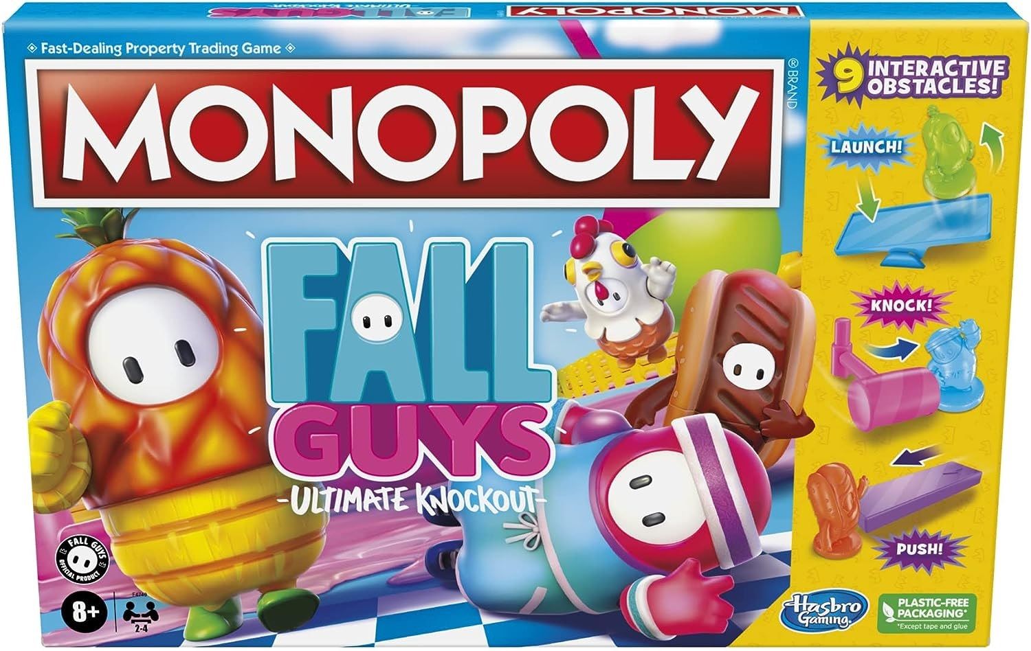 Настолна игра Monopoly Fall Guys (Ultimate Knockout Edition) - Детска ...
