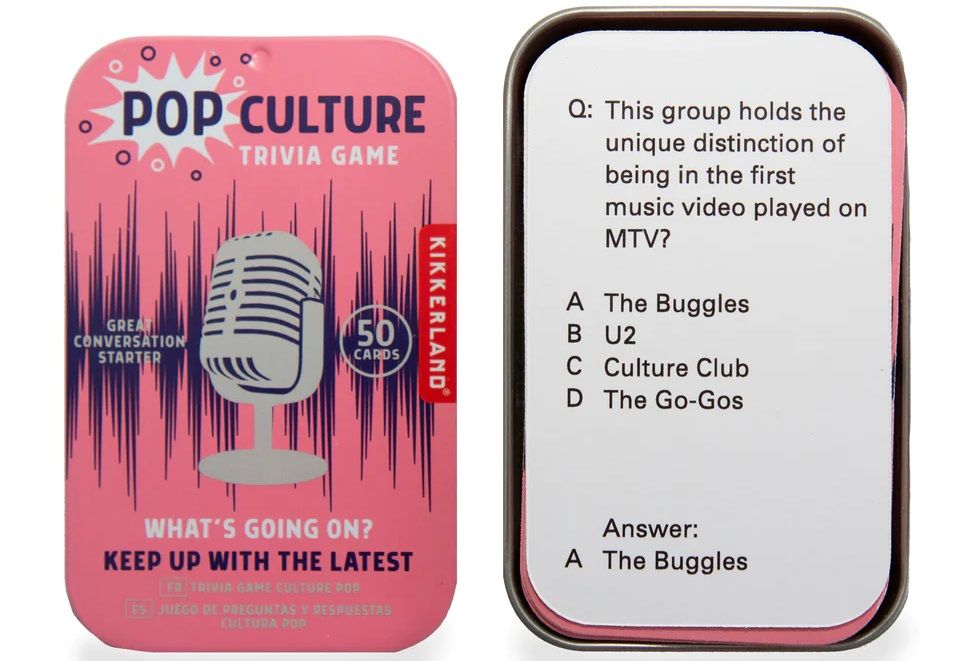Настолна игра Pop Culture Trivia Game | Ozone.bg
