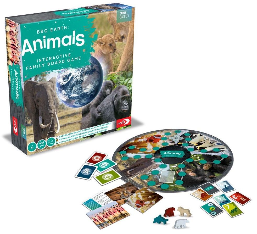 Настолна игра Noris BBC Earth - Animals | Отлична цена | Ozone.bg