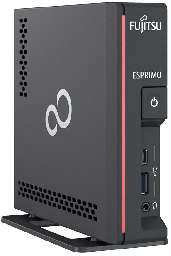Настолен компютър Fujitsu - Esprimo G5011, Pentium G6400, 4GB, 128GB ...