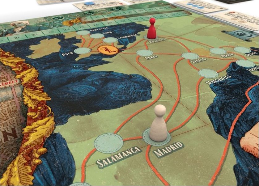 Настолна игра Jonathan Strange & Mr Norrell: A Board Game of English ...